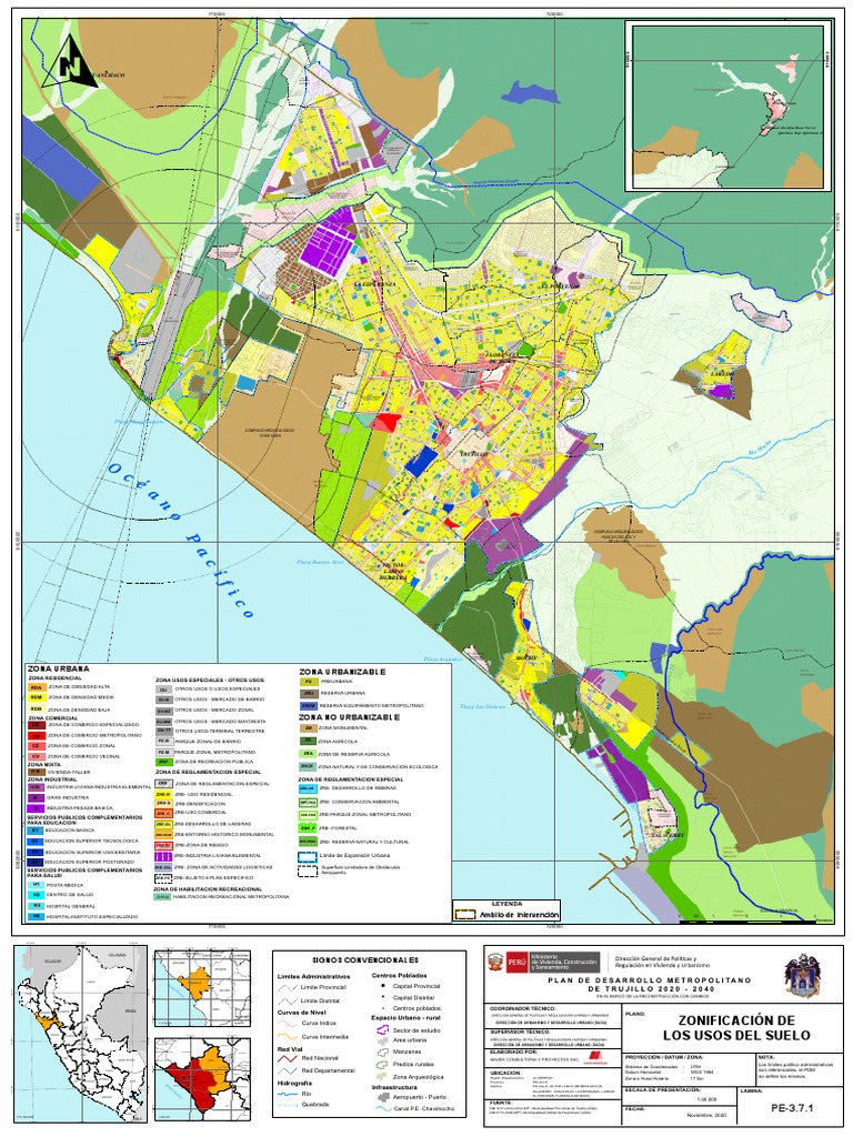 Pe-3.7.1 PDM Truj Zonificacion | PDF