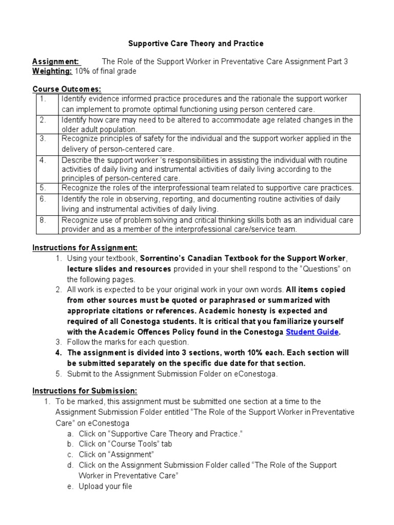 Preventative Care Assignment 3 (1) A | PDF | Sleep | Breathing