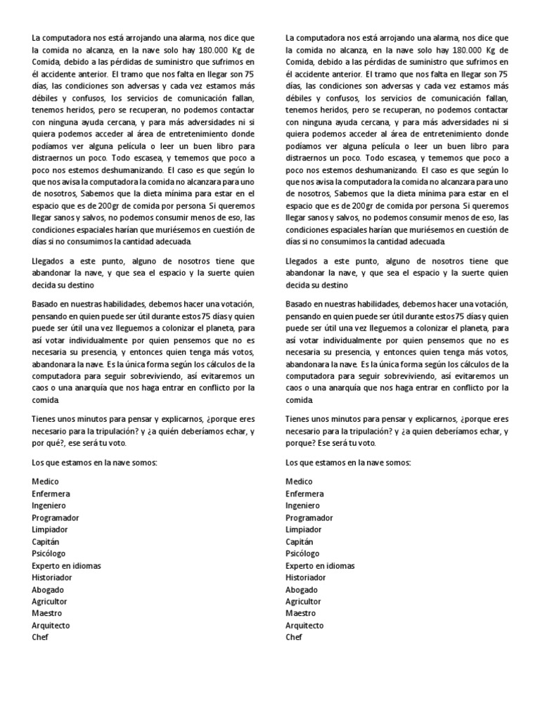 Dinamica. La Nave | PDF