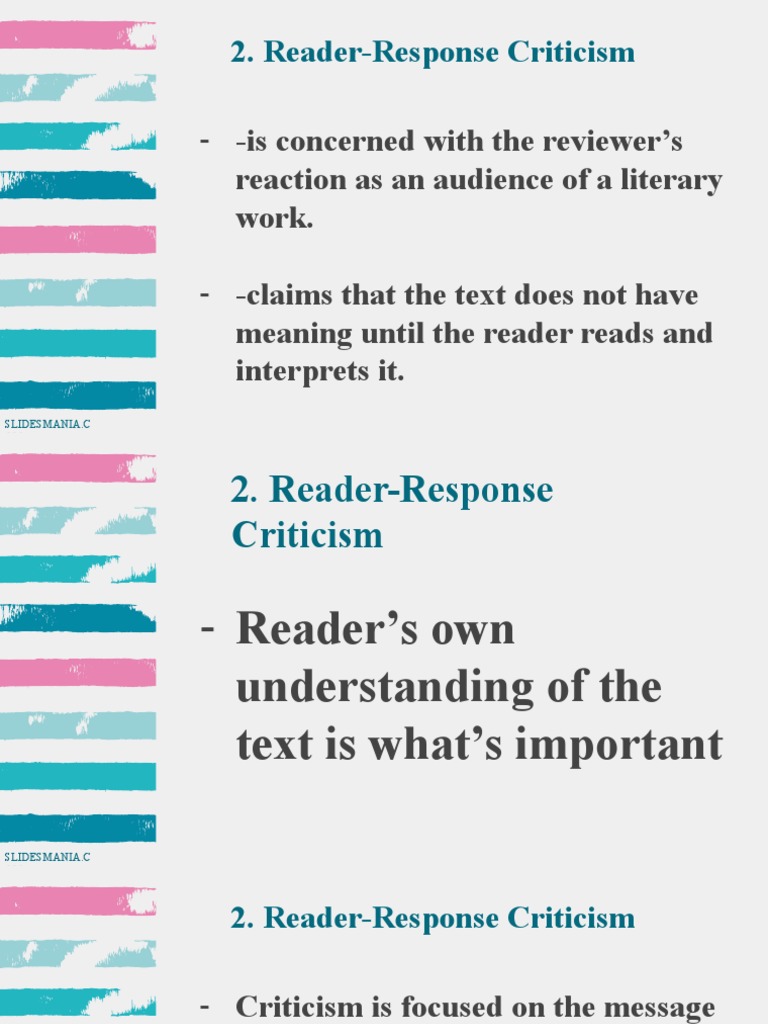 Literary Criticism Approaches Guide | PDF | Marxism | Feminism