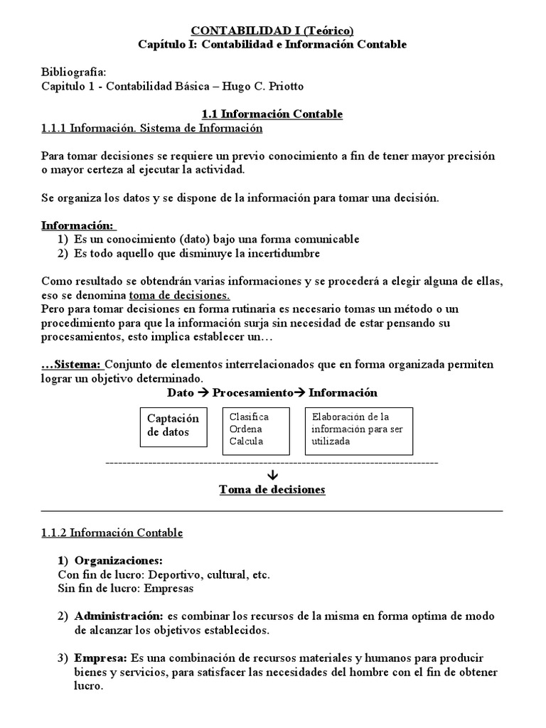 Resumen Contabilidad 1 | PDF | Contabilidad | Bancos
