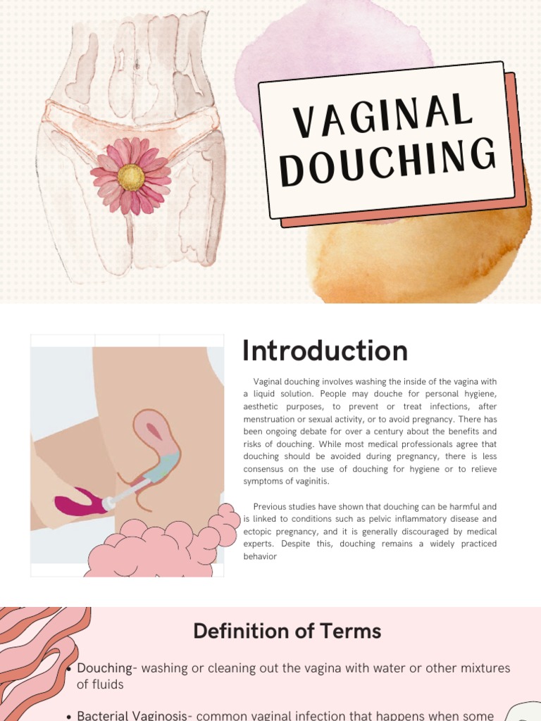 Vaginal Douching (NCM 109 Rle - Prelims) | PDF | Vagina | Health Sciences