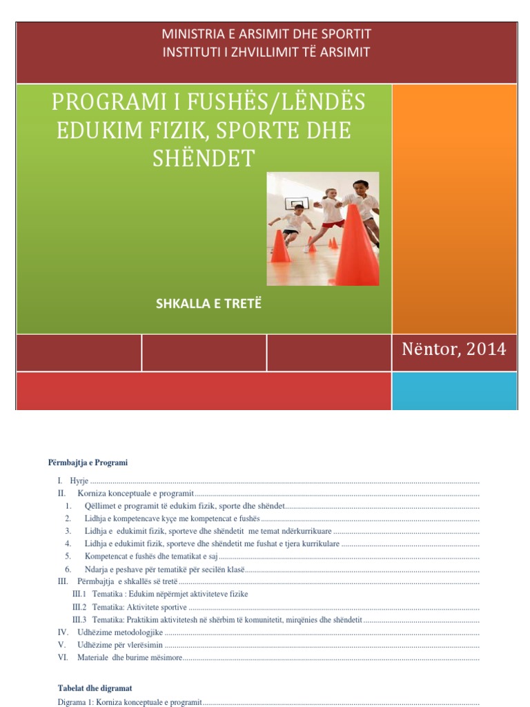 Programi Edukim Fizik Shkalla 3 | PDF