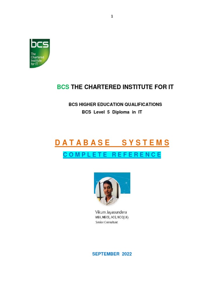 Bcs Database - Complete Reference 2022 | Download Free PDF | Databases | Database Transaction