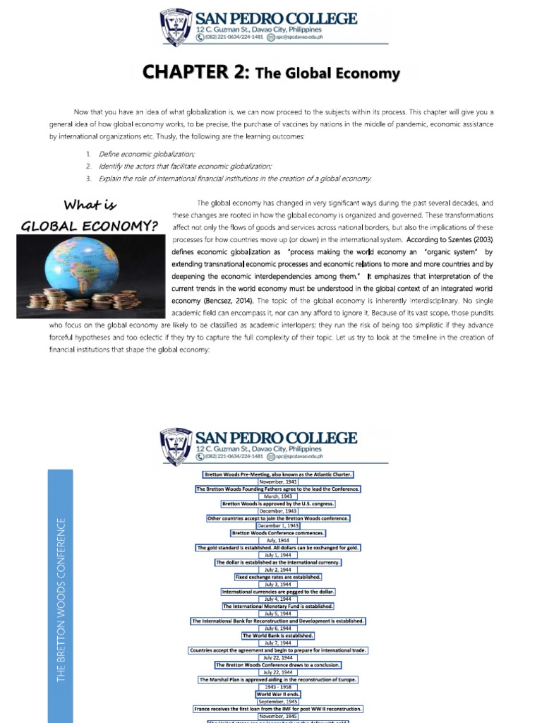 Chapter-2_Global-Economy | PDF
