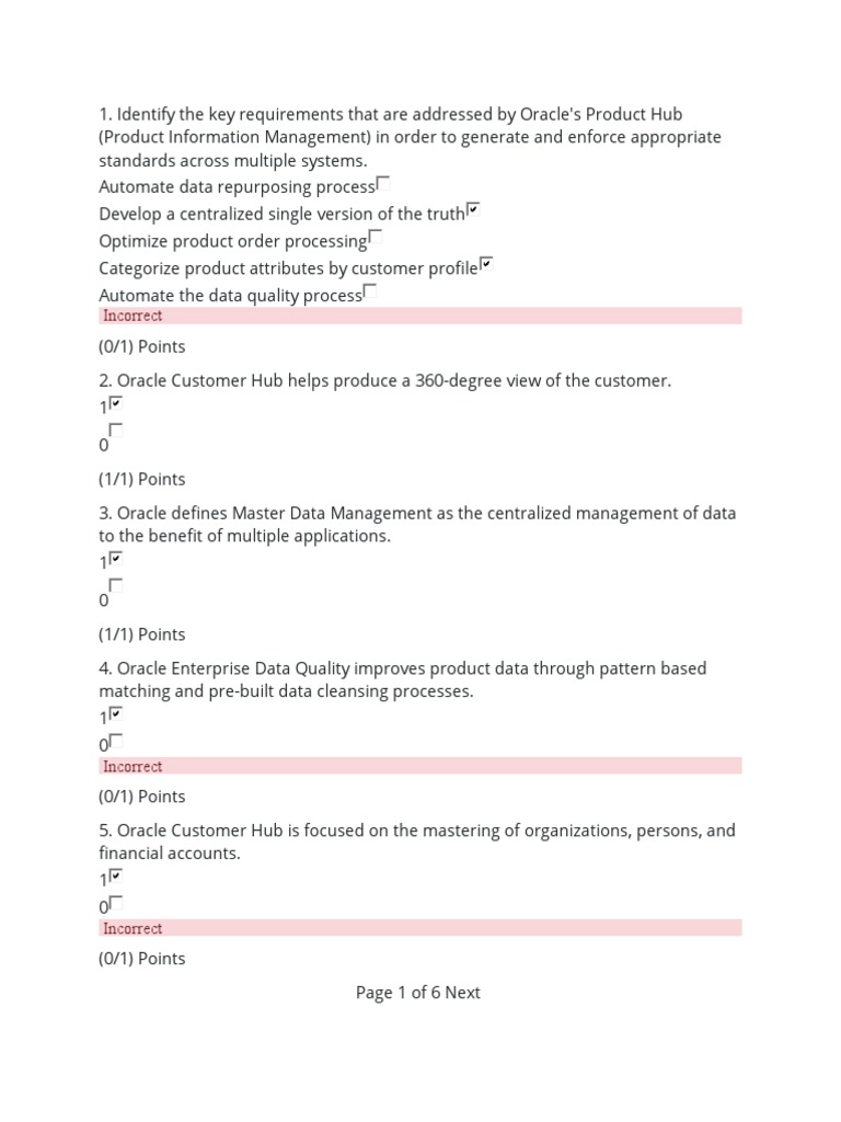 Oracle MDM Solutions Overview | PDF | Customer Relationship Management ...