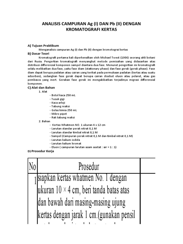 ANALISIS CAMPURAN Ag V2 | PDF