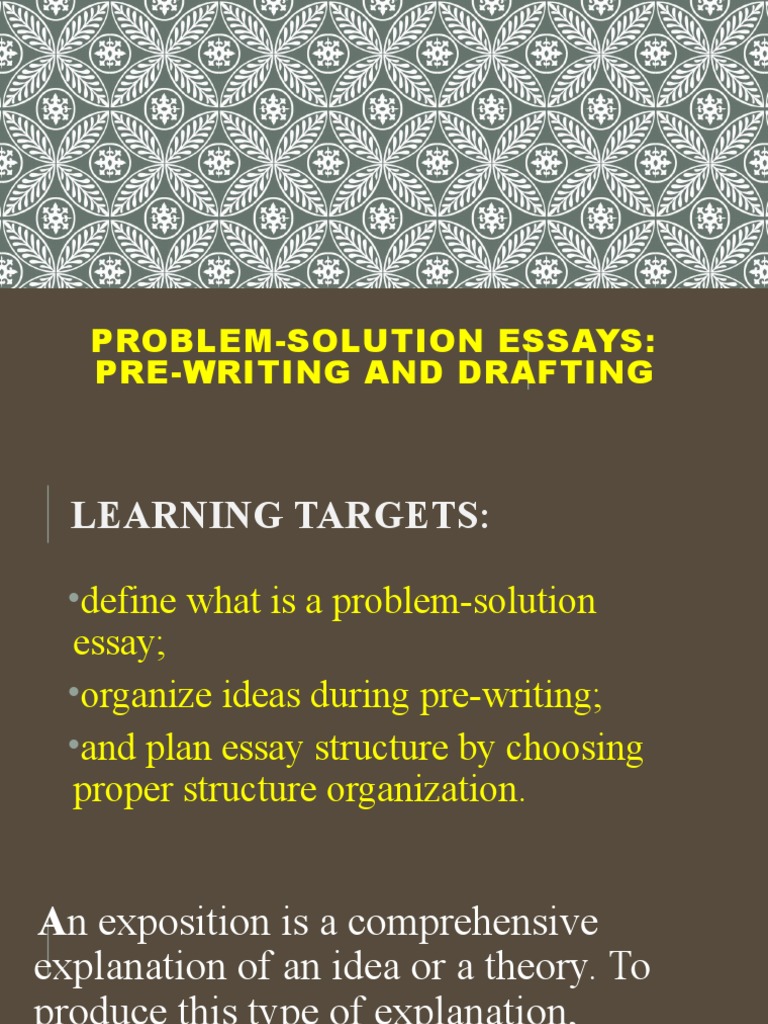 Grade 10-Problem-Solution Essays | PDF