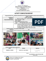 Pta Accomplishment Report 2023 | PDF