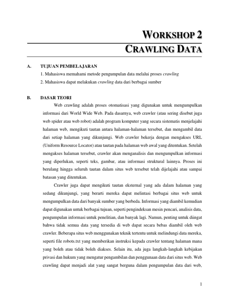 M2. Crawling Data | PDF