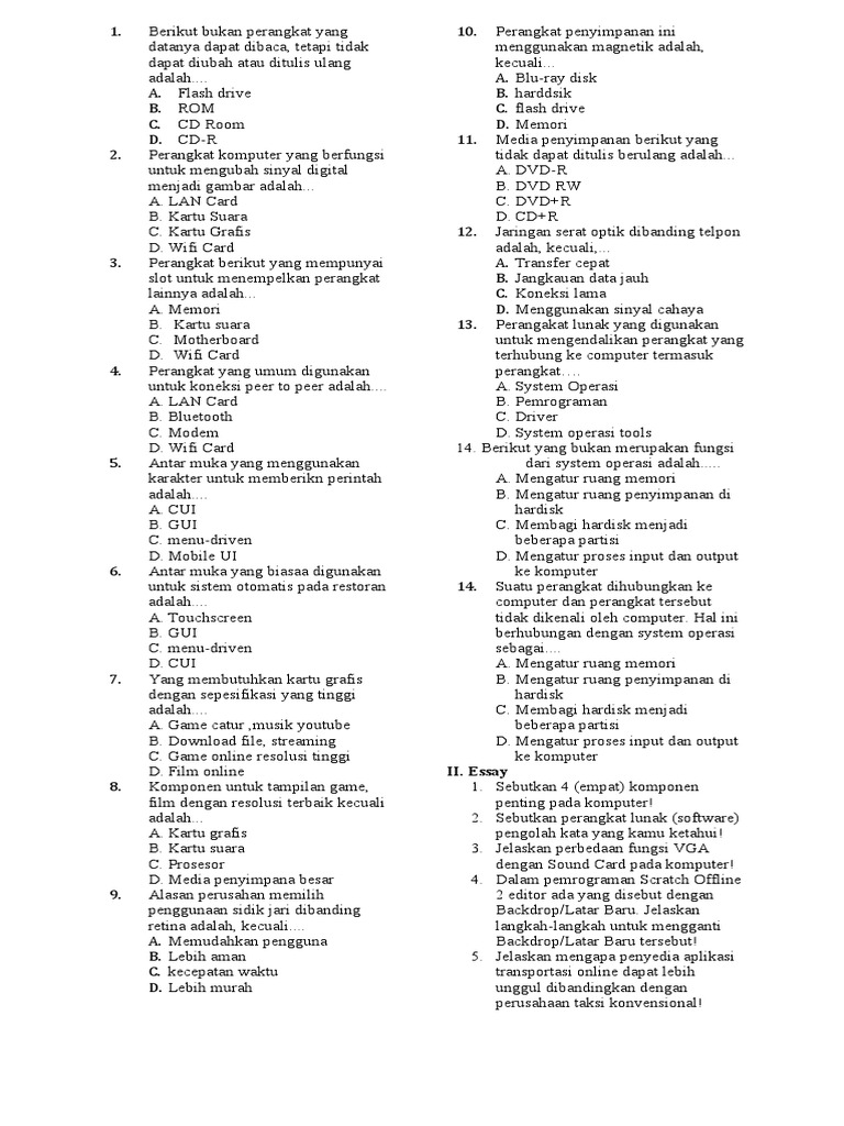 Lat Tik 7 | PDF | Game & Aktivitas