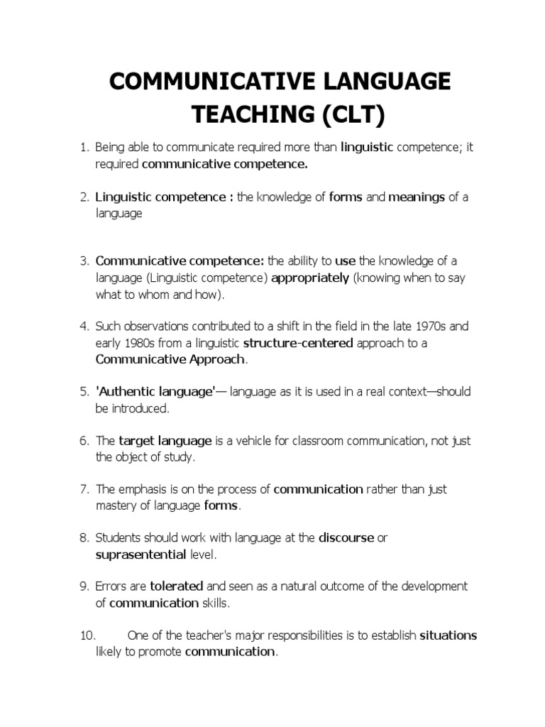 CLT Answer | PDF | Cognition | Psycholinguistics