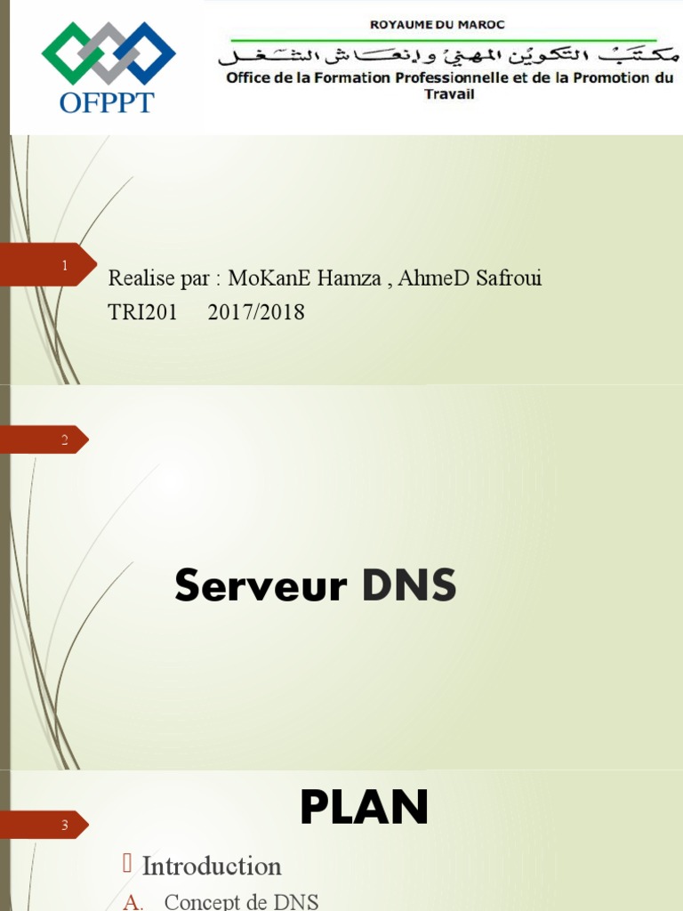 Introduction au Serveur DNS | PDF | Système de noms de domaines ...