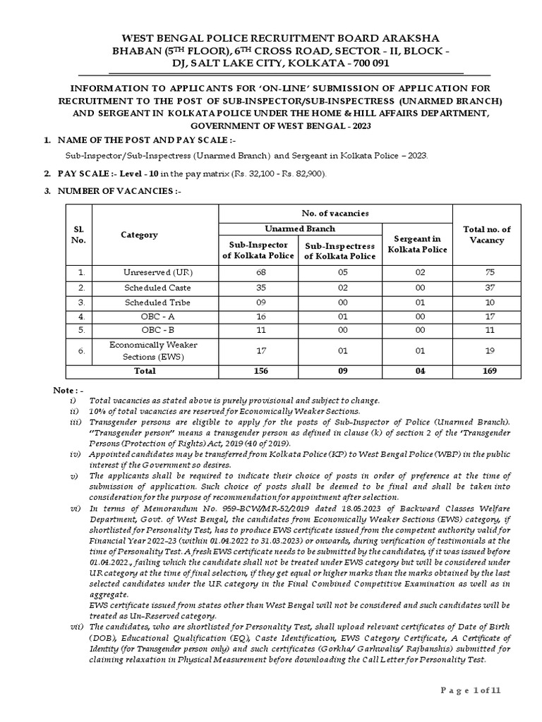 Information Applicants KP23 | PDF