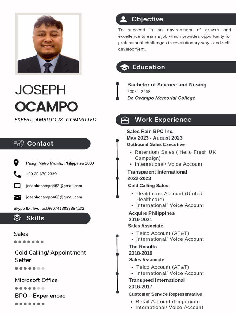Joseph Ocampo Resume 2023 | PDF