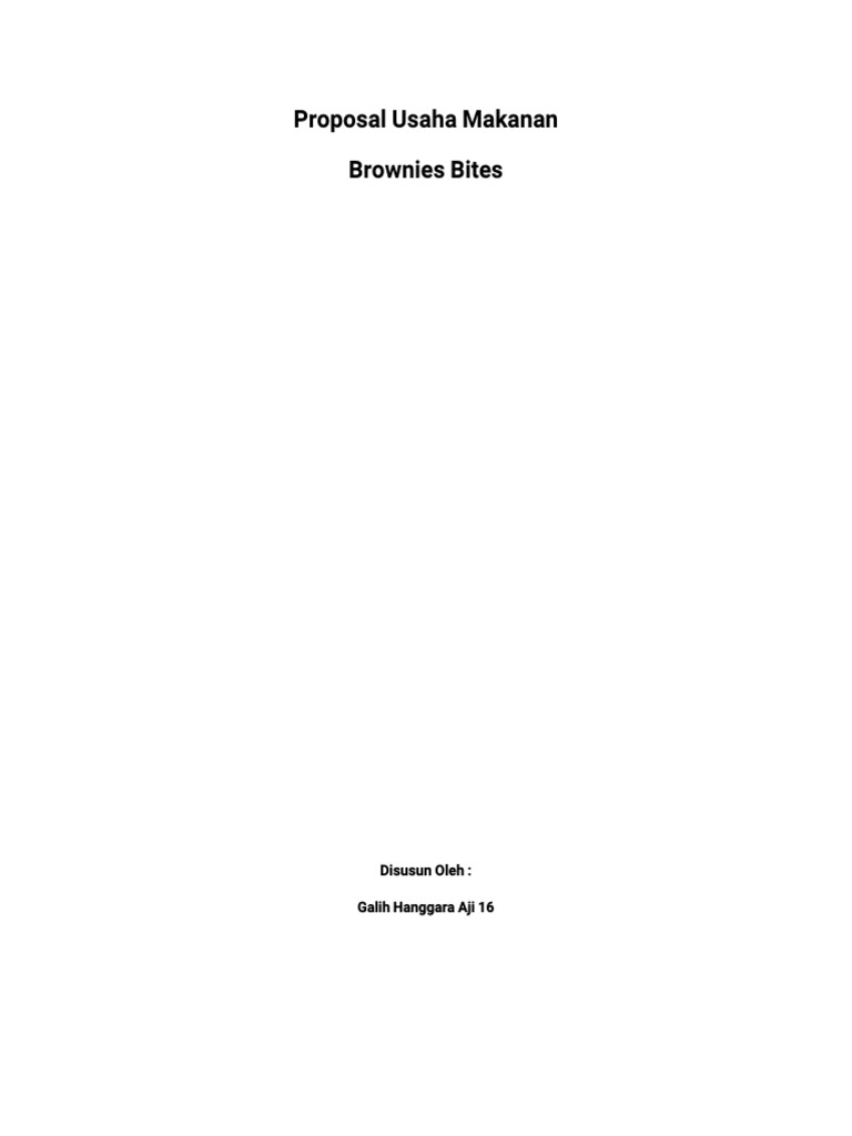 Proposal Usaha-WPS Office | PDF