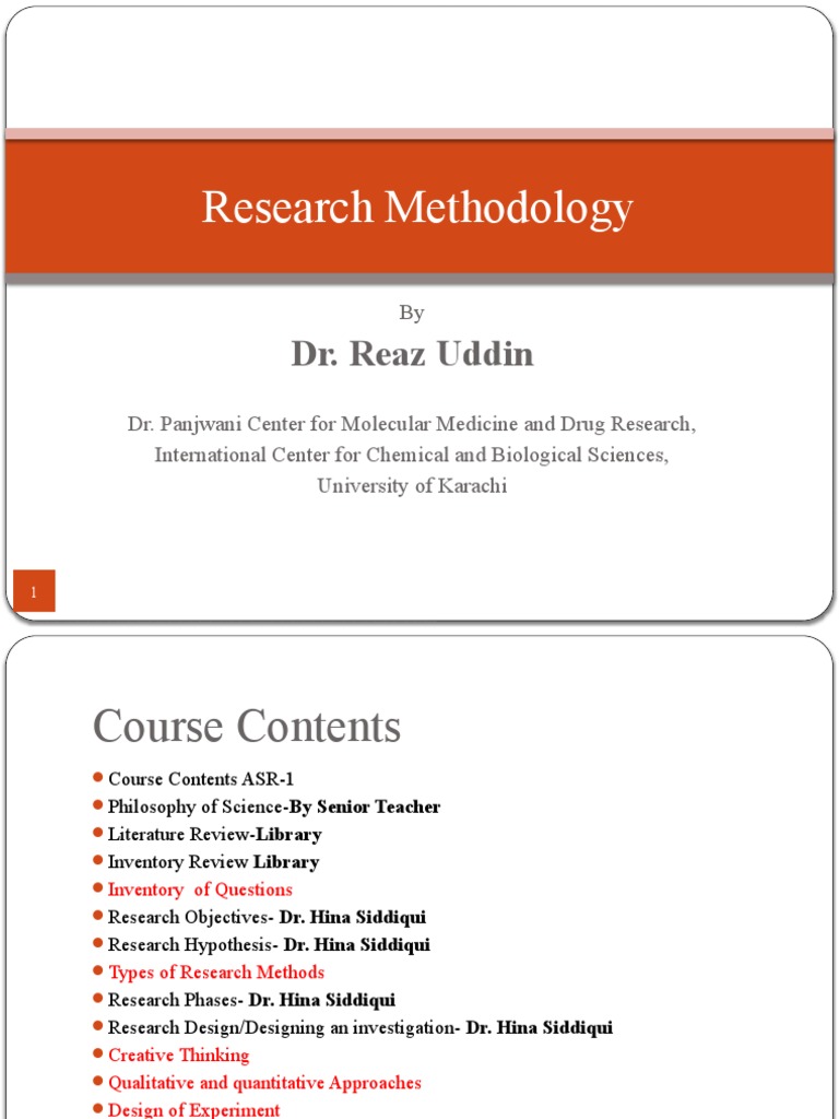 Research Methodology Overview Guide | PDF | Methodology | Quantitative ...