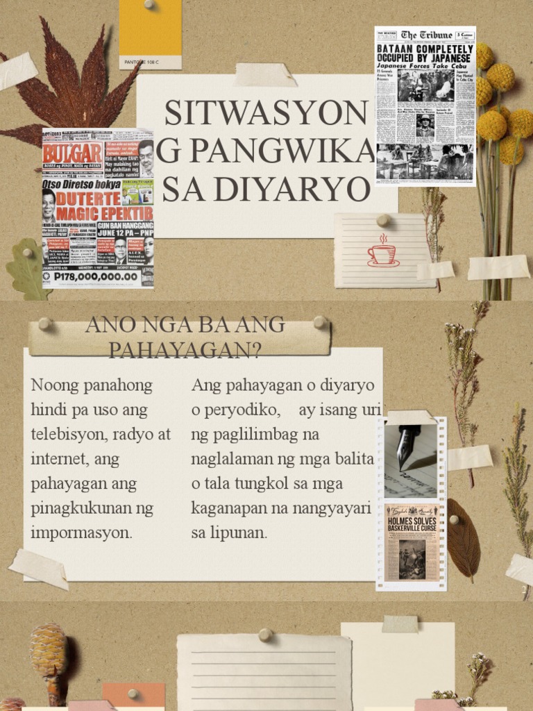 Kompan - Diyaryo-Group 3 | PDF