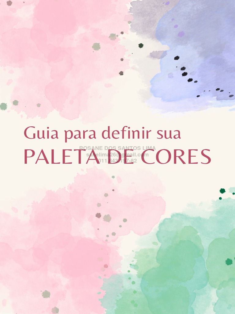 Paleta de Cores | PDF | Marketing | Direitos Autorais