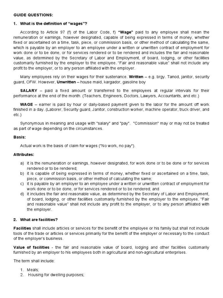 Assignment No.3-Labor Law | PDF