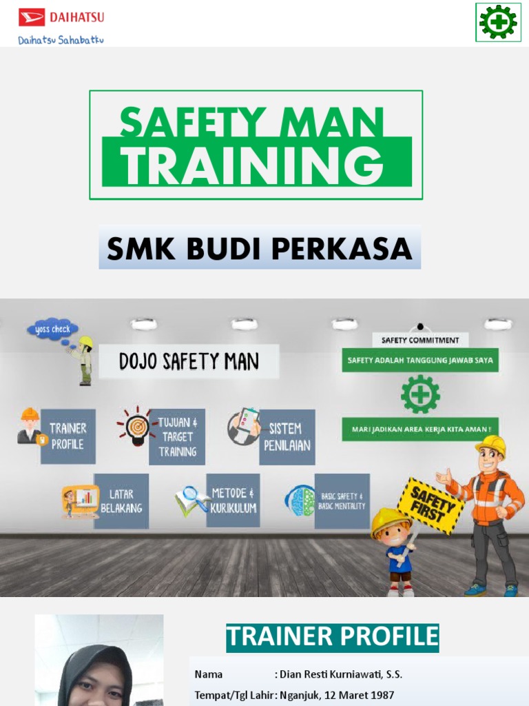 Safety Man Dojo | PDF | Karier & Perkembangan
