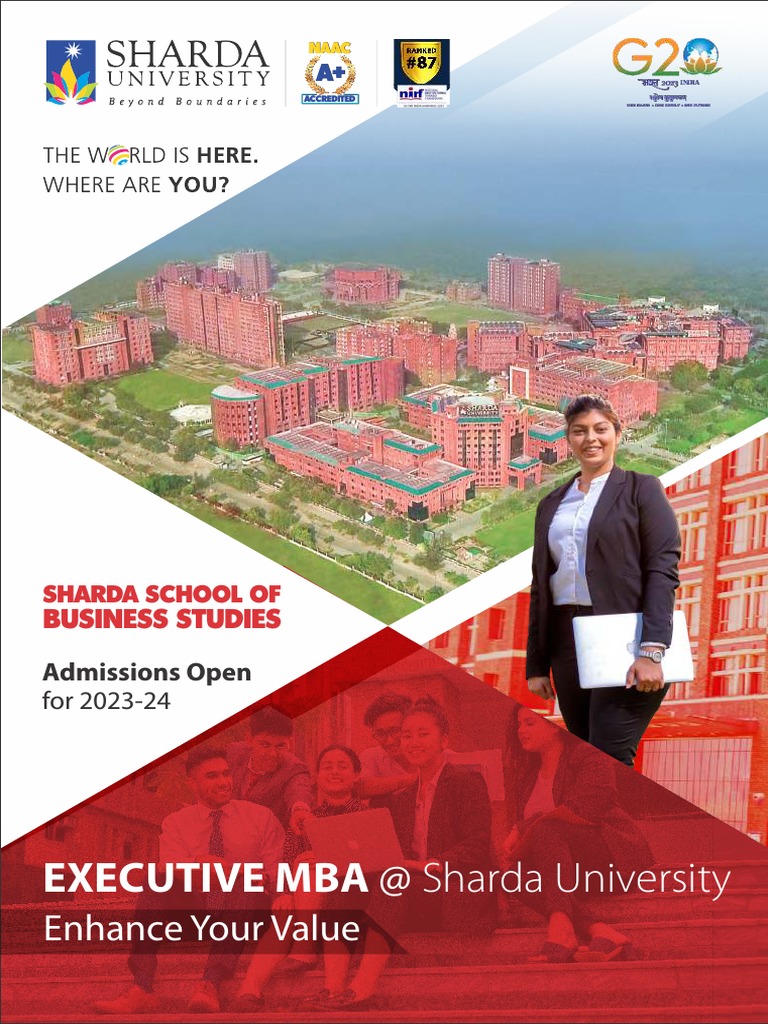 Executive Mba Flyer | PDF | Master Of Business Administration | Internship