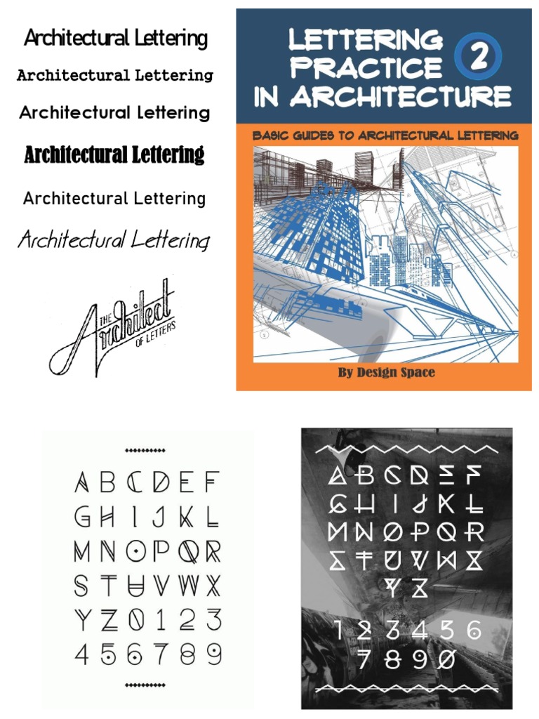 Architectural Lettering | PDF | Art