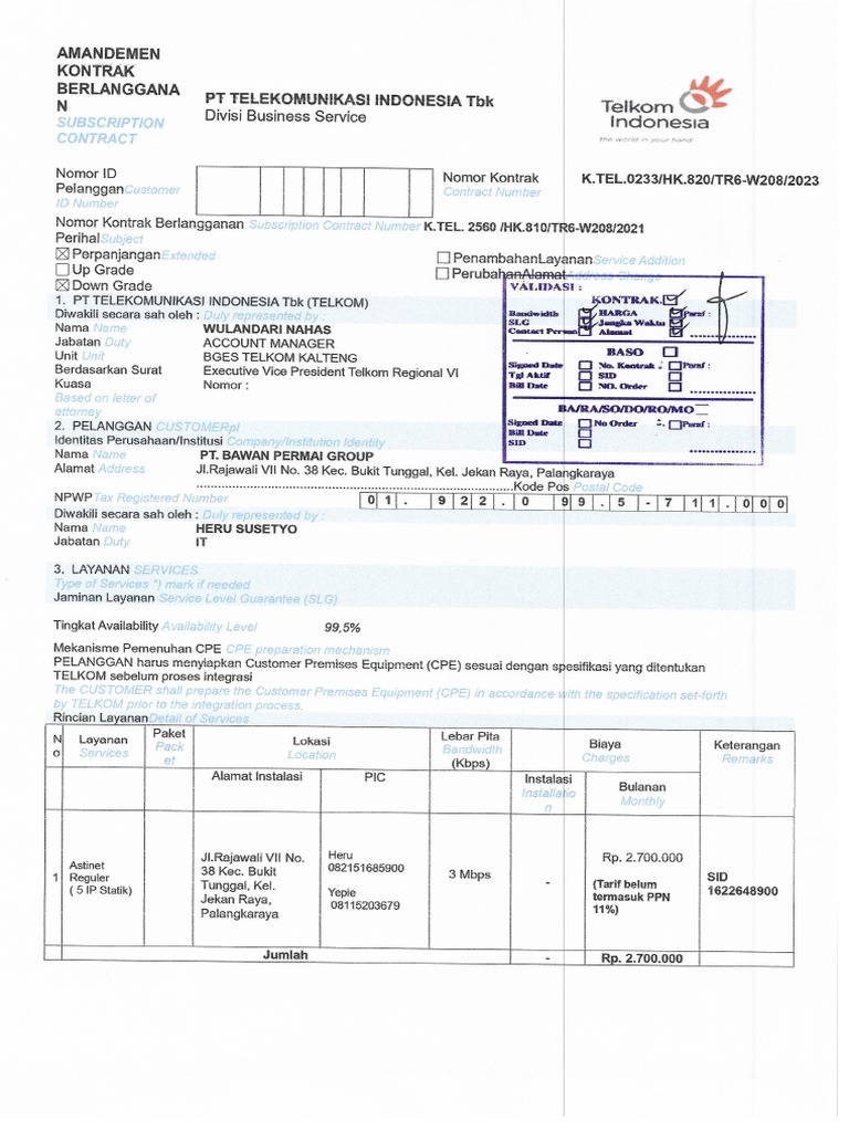 KFS PT Bawan Permai Group | PDF