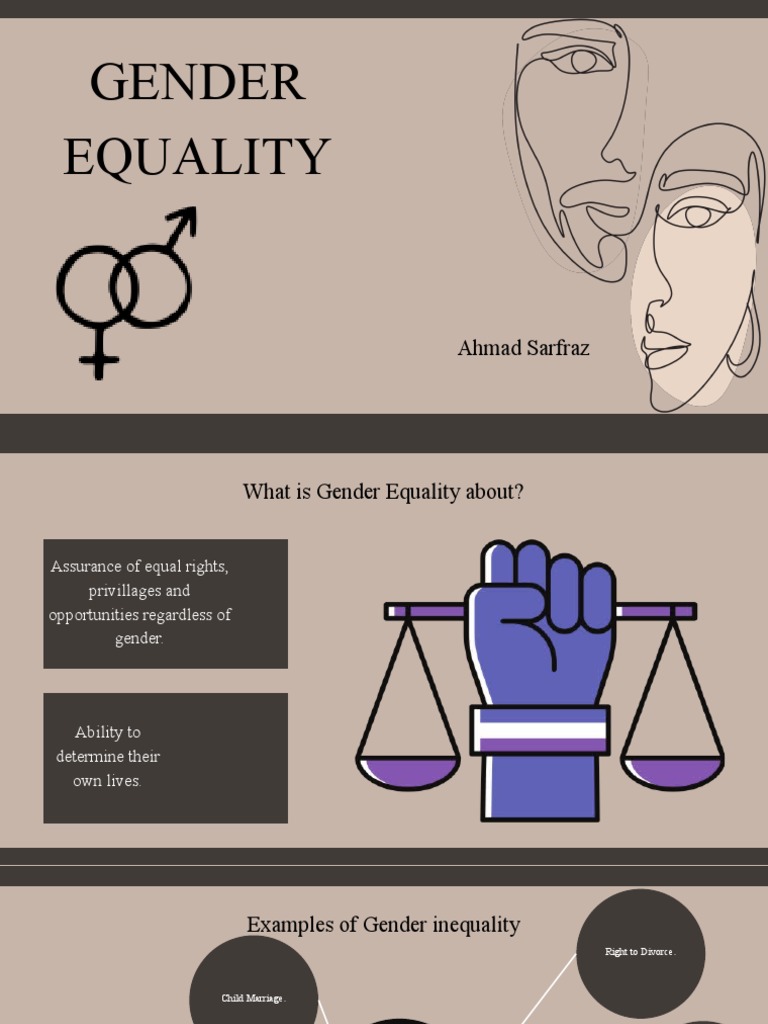 Gender Equality Presentation | PDF