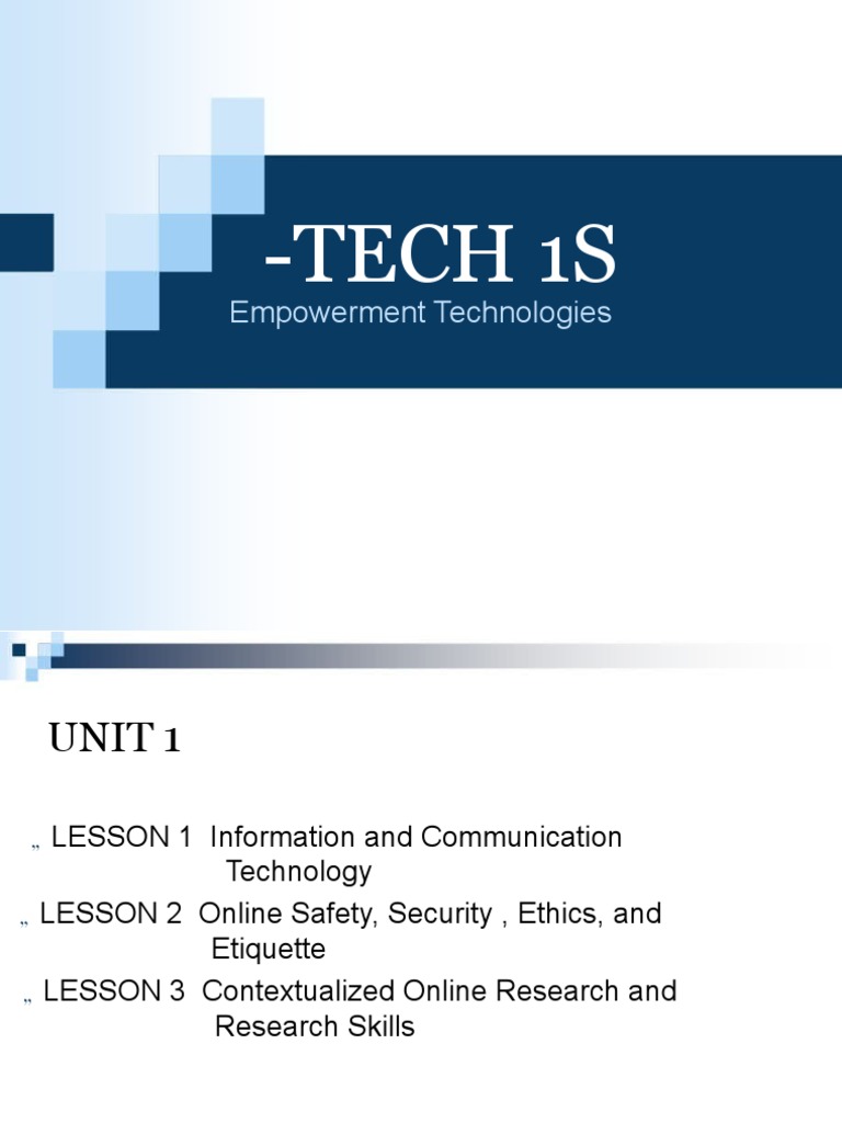 Intro To ICT | PDF