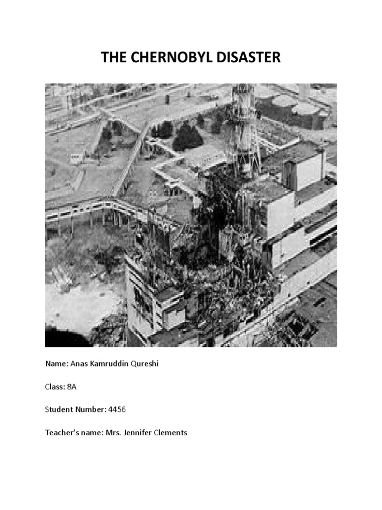 The Chernobyl Disaster | PDF | Nuclear Reactor | Chernobyl Disaster