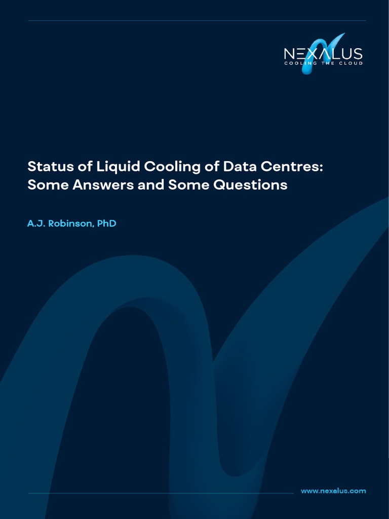 Status of Liquid Cooling of Data Centres | PDF