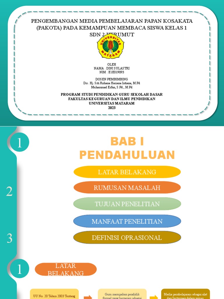 PPT 2 - Template PPT Seminar HASIL | PDF