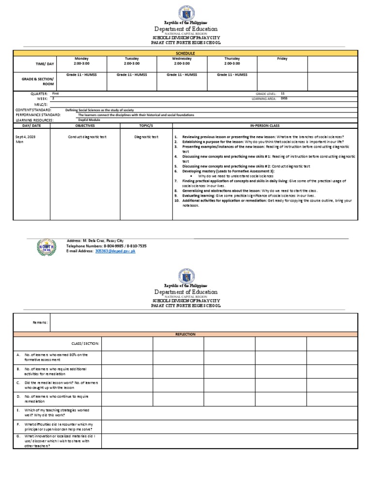 Diss DLL de Los Santos - Grade 11 Q1 Week 2 | PDF Diss DLL de Los Santos - Grade 11 Q1 Week 2 | PDF