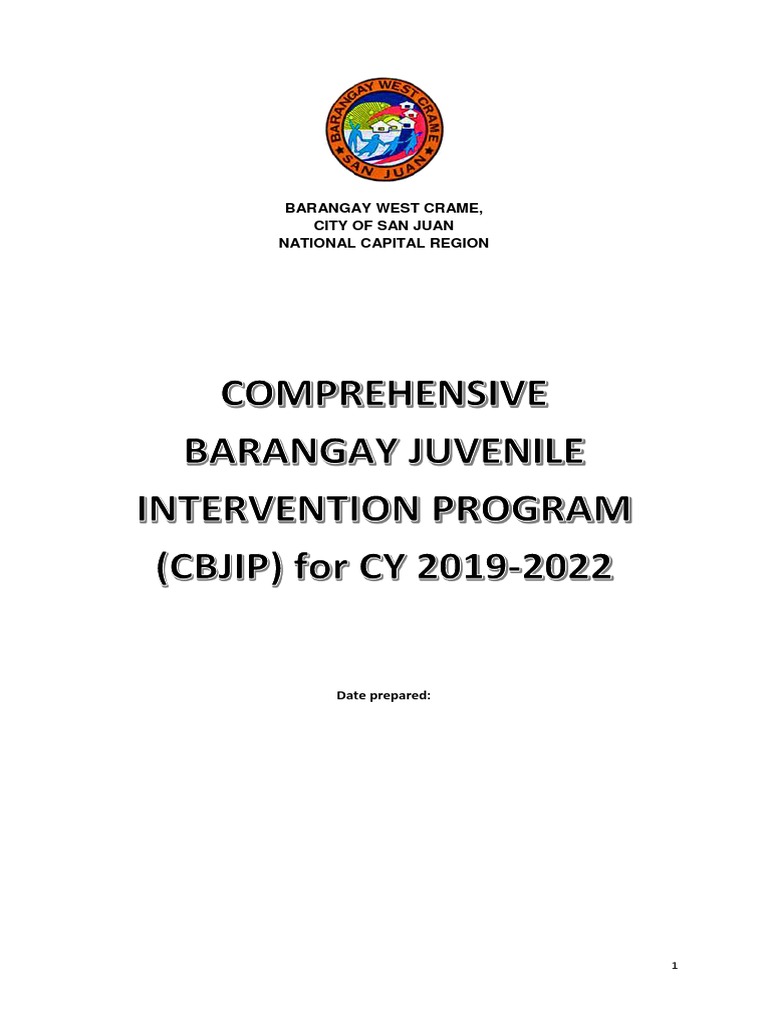 THREE YEAR CBJIP WEST CRAME, SAN JUAN - 2019-2022 | PDF