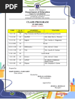 Activity Design For Intrams | PDF | Sports | Leisure