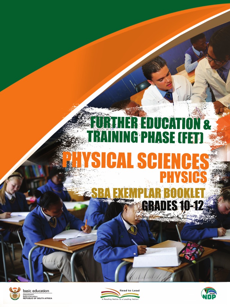 Physics SBA Exemplar Booklet FET Grades 10-12 | PDF
