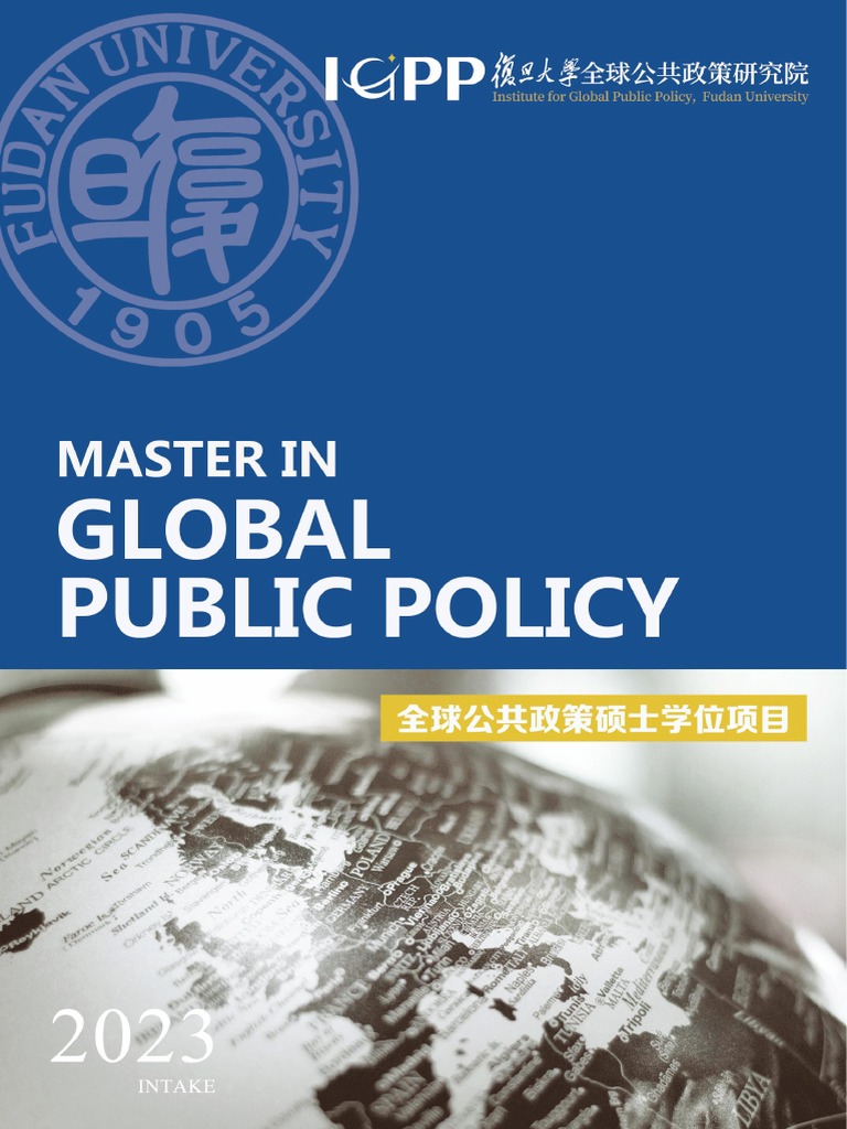 Master in Global Public Policy | PDF