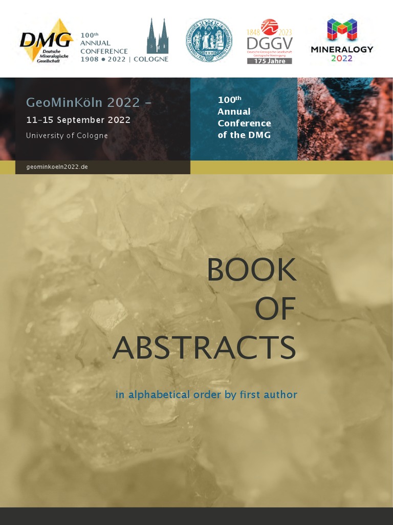 Book of Abstracts Geominkoeln2022 | PDF