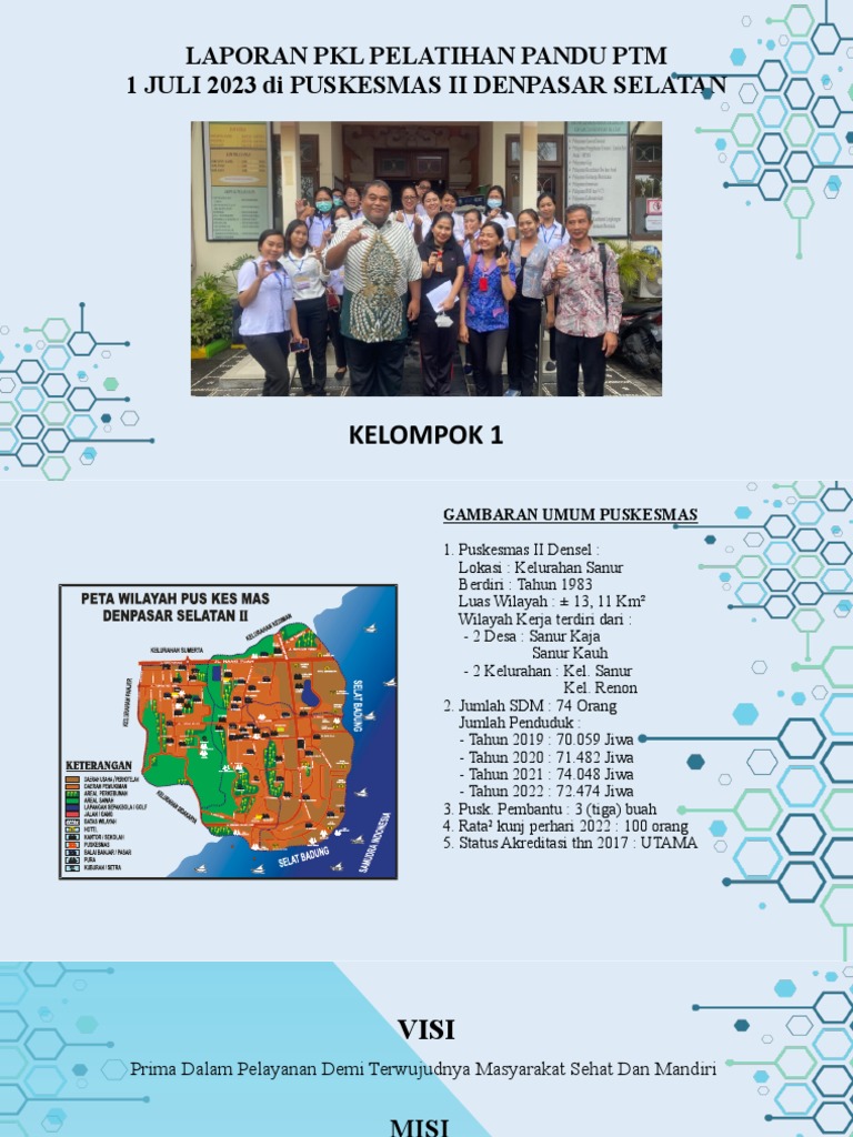 Laporan PKL Kelompok 1.Ppt | PDF