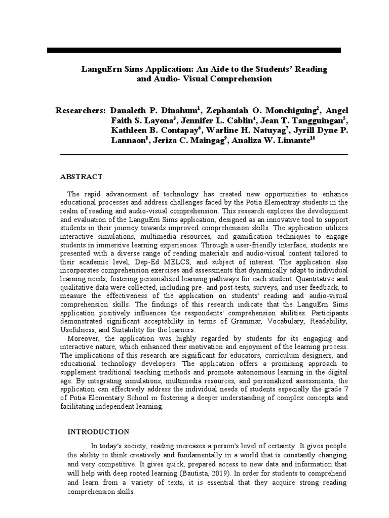 Local Media2320466683302151629 | PDF | Reading Comprehension | Phonics