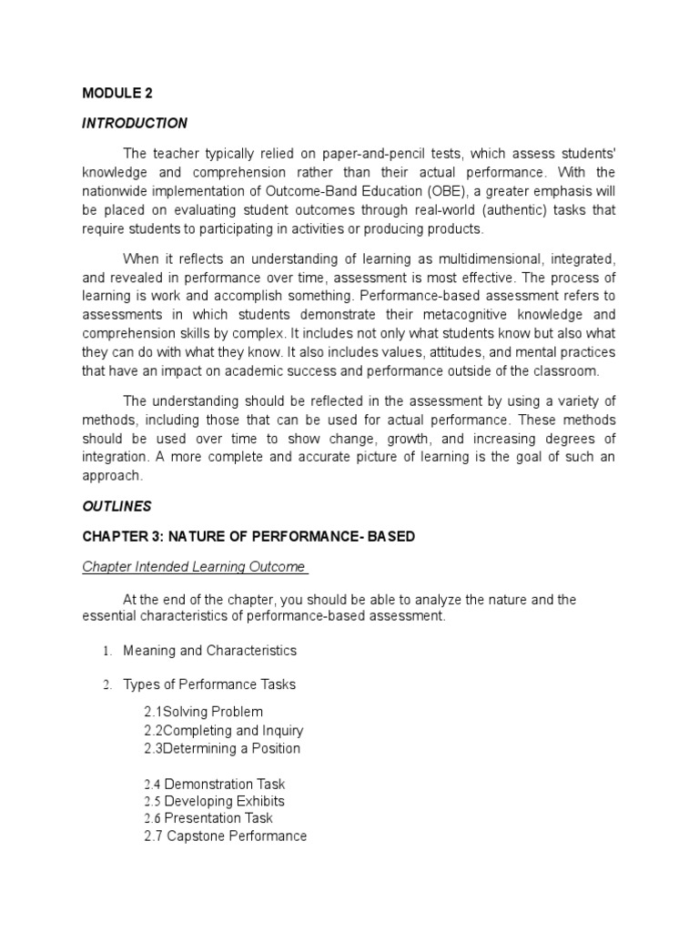 MODULE-2-COMPILATION | PDF | Educational Assessment | Rubric (Academic)