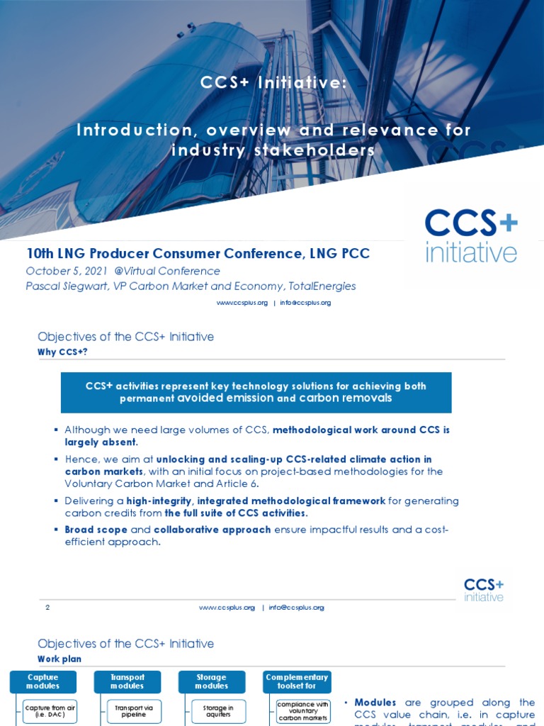 CCS+Initiative Presentation Slide | PDF