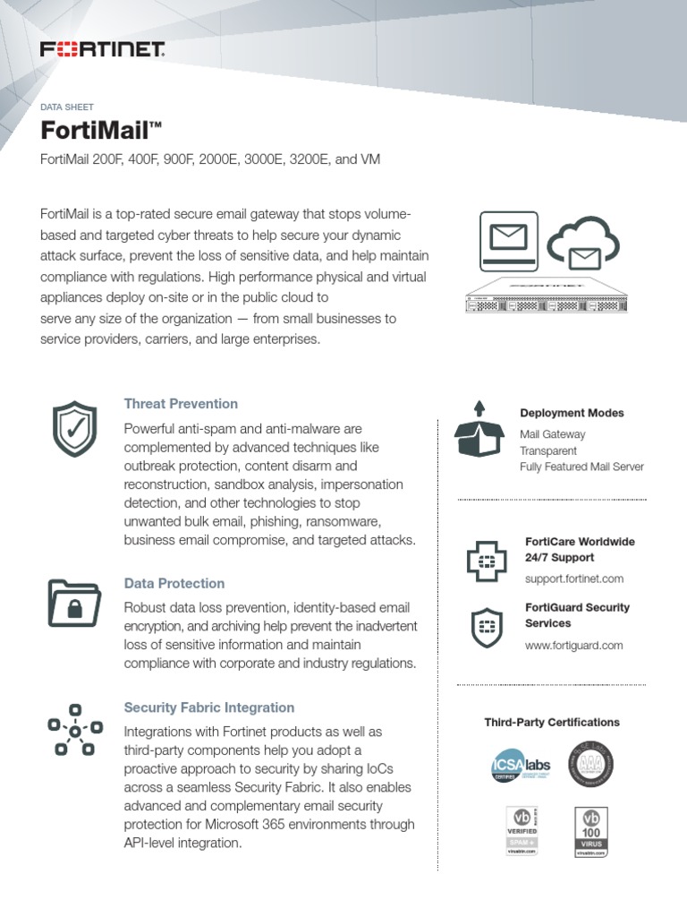Forti Mail | PDF