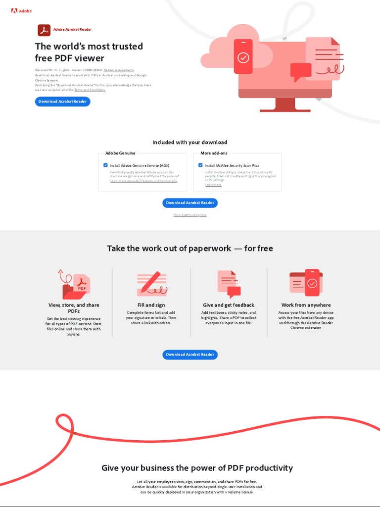 The World's Most Trusted Free PDF Viewer: Take The Work Out of Paperwork - For Free | PDF ...