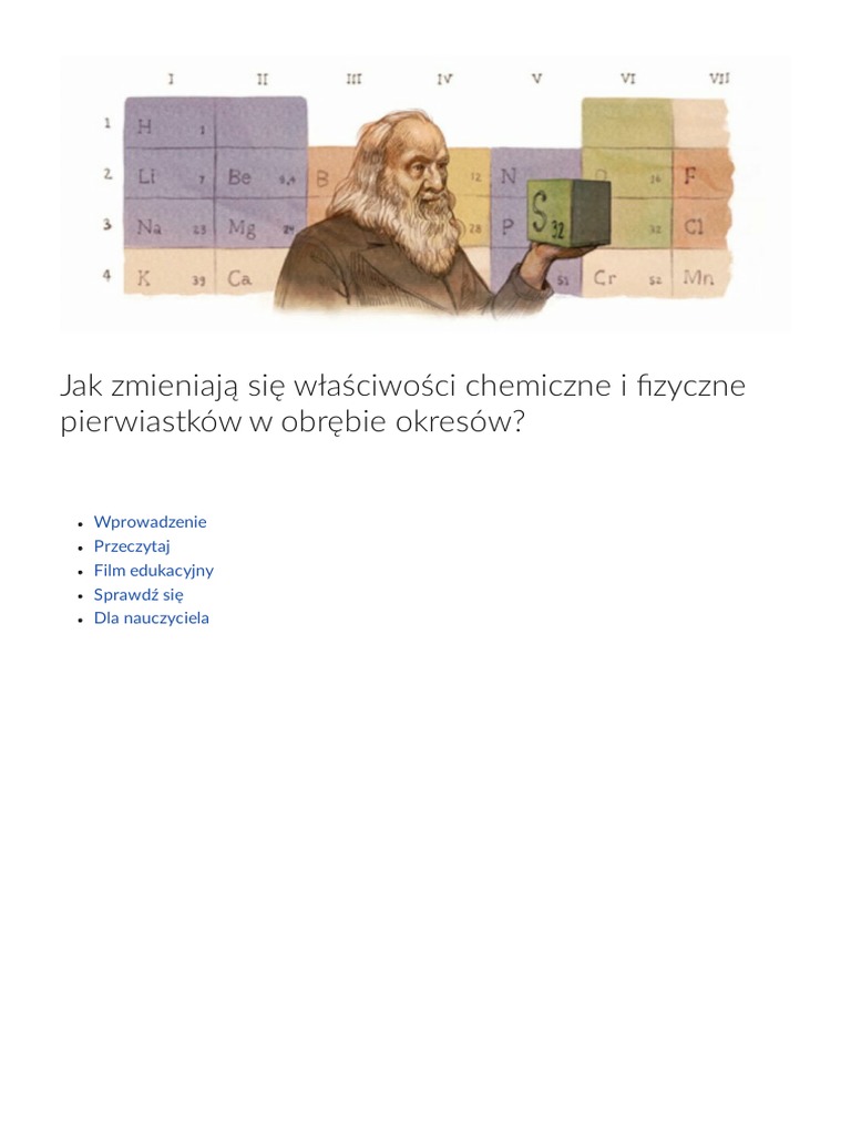 Jak Zmieniaja Sie Wlasciwosci CH | PDF Jak Zmieniaja Sie Wlasciwosci CH | PDF