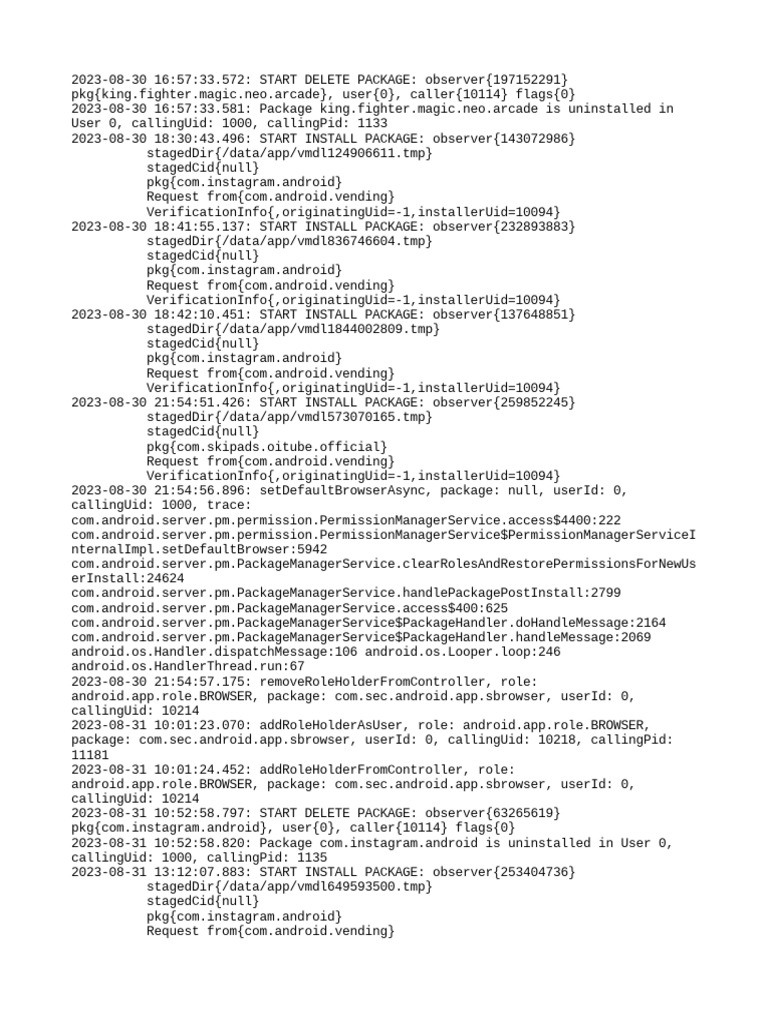 PM Debug Info | PDF PM Debug Info | PDF