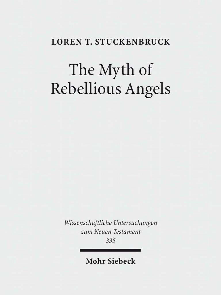 The Myth of Rebellious Angels | PDF