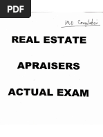 Module 6 - Solution To Math Exam | PDF | Real Estate Appraisal | Present Value