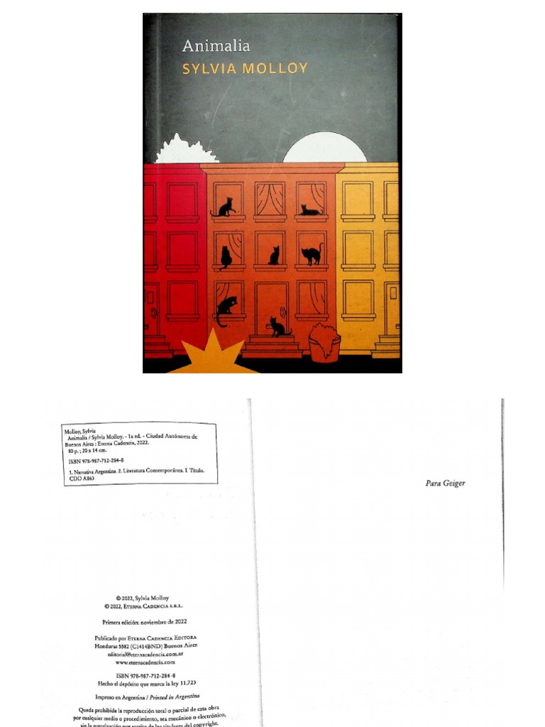 Sylvia Molloy - Animalia | PDF